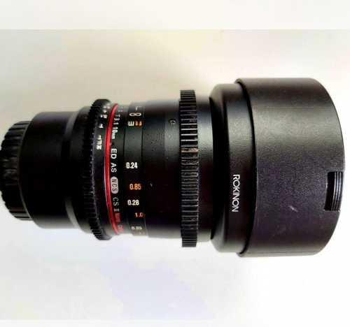 Rokinon 10mm T3.1 MFT