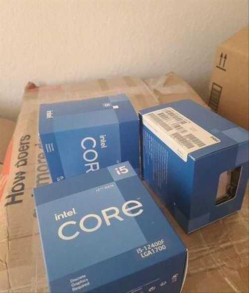 Новые бу Intel Core i5 12400 11400 10400 9400 8400