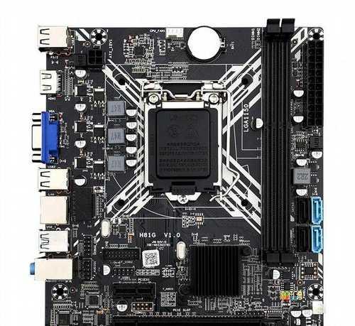 Материнская плата szmz H81G LGA 1150 Intel B85, чи