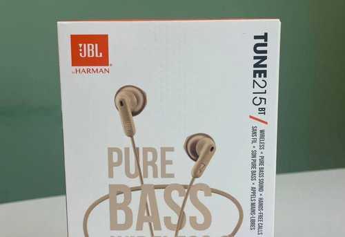 JBL Tune 215BT Gold новые/ оригинал/ в наличии