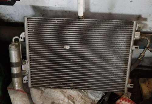 Радиатор кондиционера рено логан 1