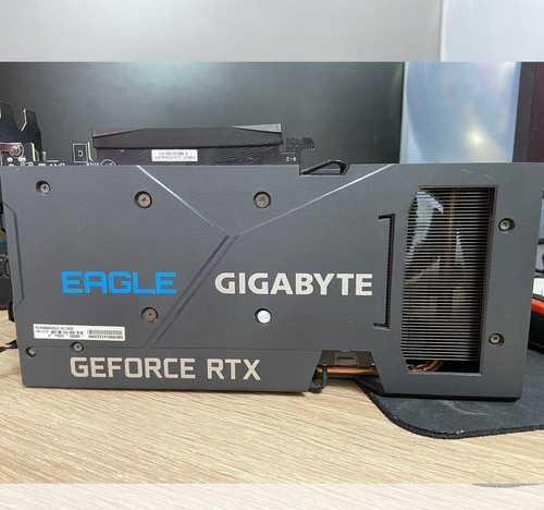 Видеокарта gigabyte GeForce RTX 3060 eagle 12g