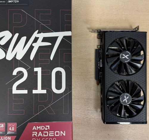 RX 6600 8gb XFX Swift 210