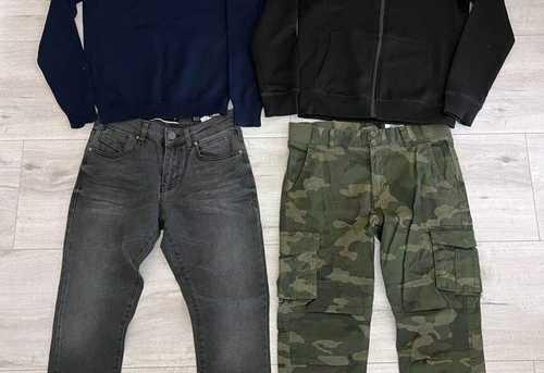 Новые мужские джинсы, толстовка, р.S, 700