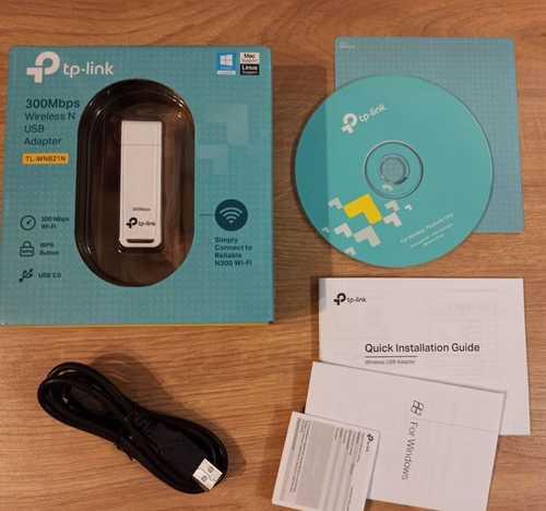 Usb wifi адаптер Tp-link tl-wn821n