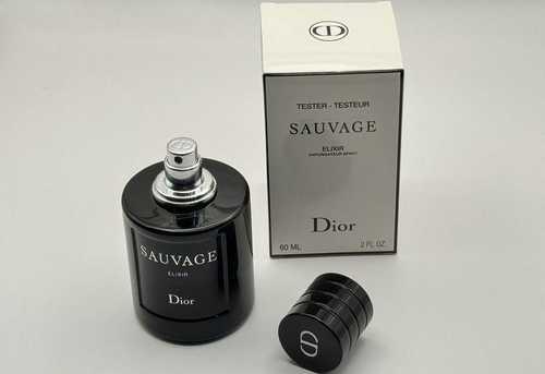 Christian dior sauvage elixir тестер 60 мл