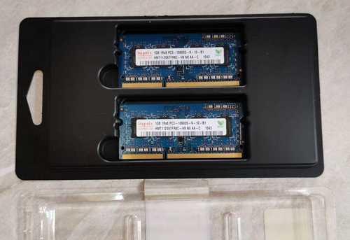DDR3 sodimm Hynix 2x1Gb