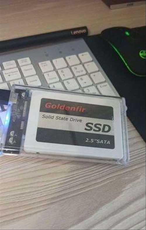 SSD 500 Гб Goldenfir 2,5" скоростной satalll