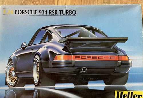 Сборная модель Heller Porsche 934 rsr turbo 1:24