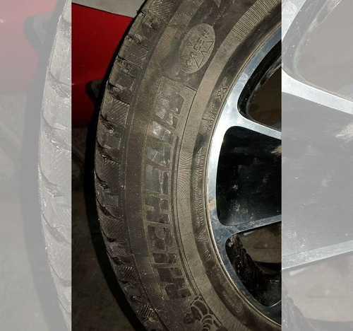 Диски Thema black 16,резина michelin x green
