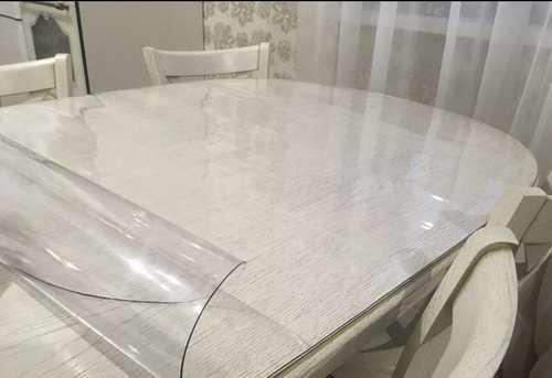 Гибкое стекло на стол любой формы в Самаре