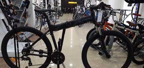 Складной велосипед Stark cobra 27.5 HD черный