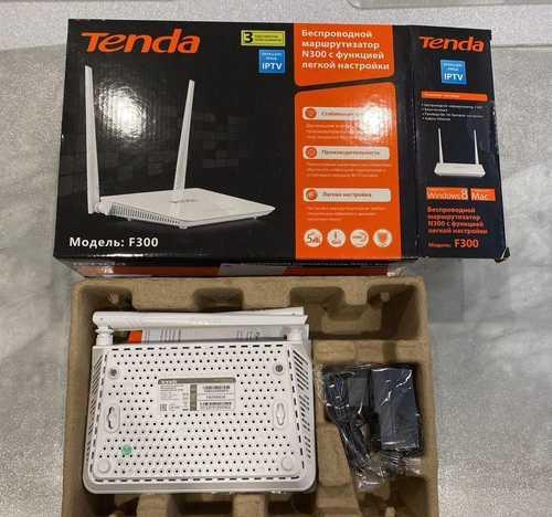 Wifi роутер tenda f300 новый