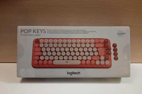 Механическая клавиатура Logitech POP Keys, рус/анг