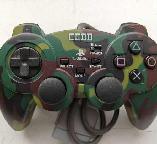 PS1/2 HoriPad Analog Vibro Controller Army Green