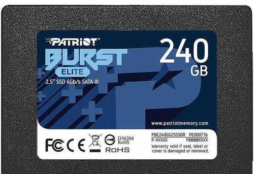 Жесткий диск SSD 2.5" Patriot Burst Elite 240Gb (P