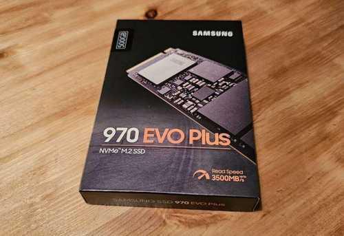 500гб SSD m.2 2280 Samsung 970 Evo plus. Новый