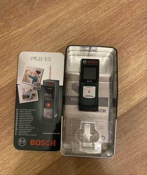 Bosch plr15 новый лазерный дальнометр