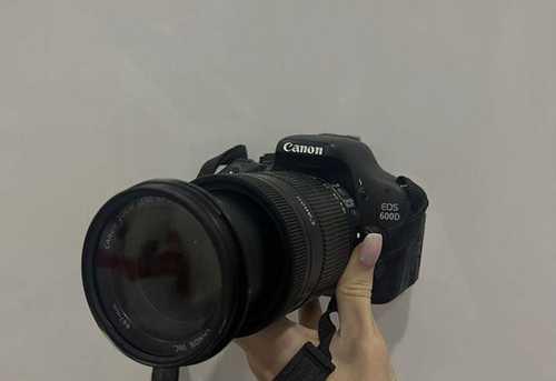 Canon 600D фотоаппарат