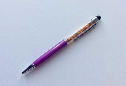Ручка-стилус сувенирная с янтарем Калининград