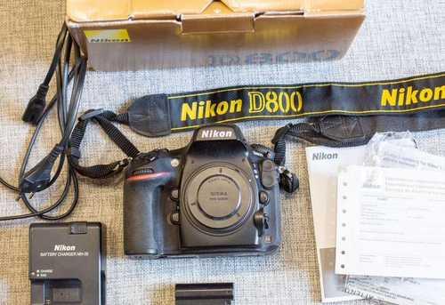 Nikon D800 (пробег 58 тыс.)