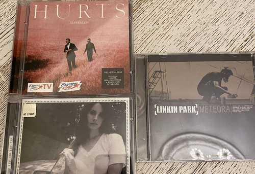 Cd диски hurts lana del rey linkin park сказки