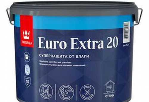 Краска моющаяся Tikkurila Euro Extra 20 база С