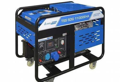 Дизельный генератор 10 кВт TSS SDG 11000EHA