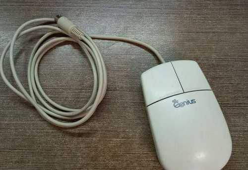 Мышка ретро genius easy mouse ps/2