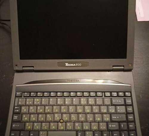 Ретро ноутбук Toshiba t8100