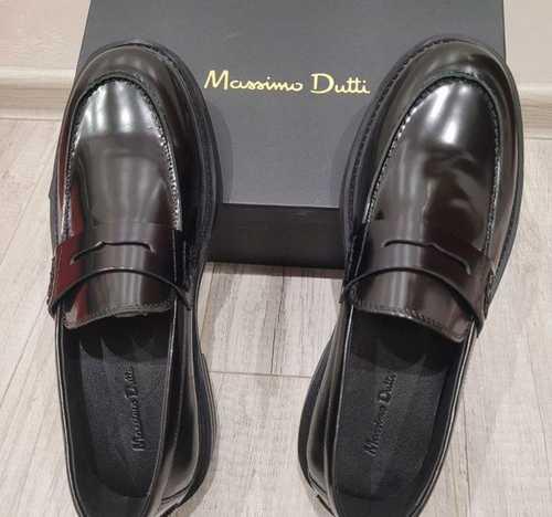 Новые мужские кожанные туфли Massimo Dutti 43 р