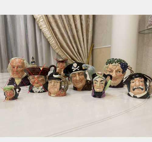 Английские кружки - кувшины Тоби, Toby Jug, Royal