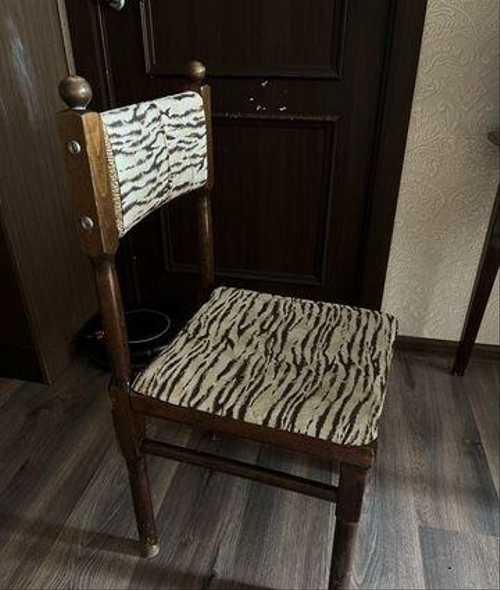Комплект из 4 стульев бу СССР деревянных