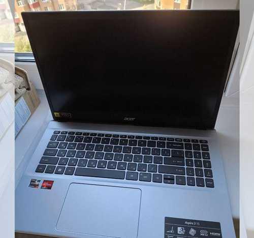 Acer aspire 3 15 amd 5700u 16/512