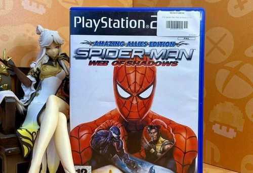 PS2 Spider-Man Web of Shadows б/у