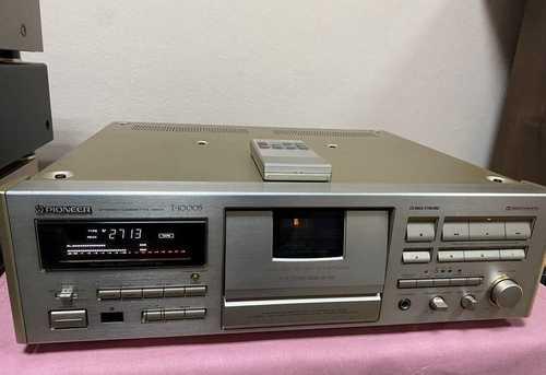 Магнитофон кассетный 3-Head Pioneer T-1000S Япония