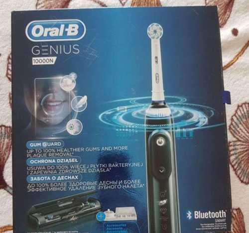 Электрическая зубная щетка Oral b Genius X 10000N