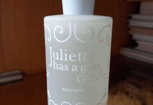 Juliette has a gun Anyway