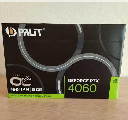 Новая Palit nvidia GeForce RTX 4060 Infinity 2 OC