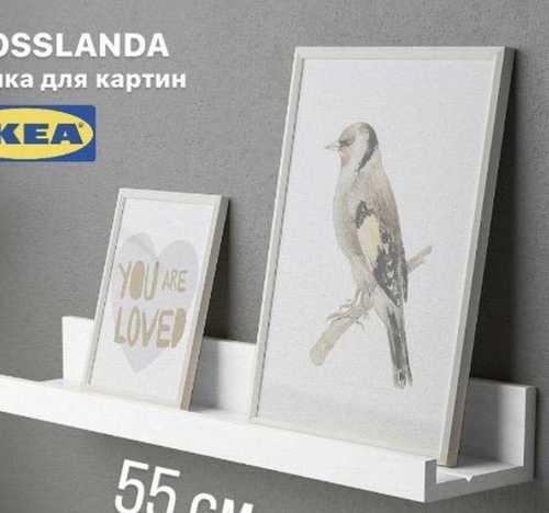 Полка IKEA mosslanda