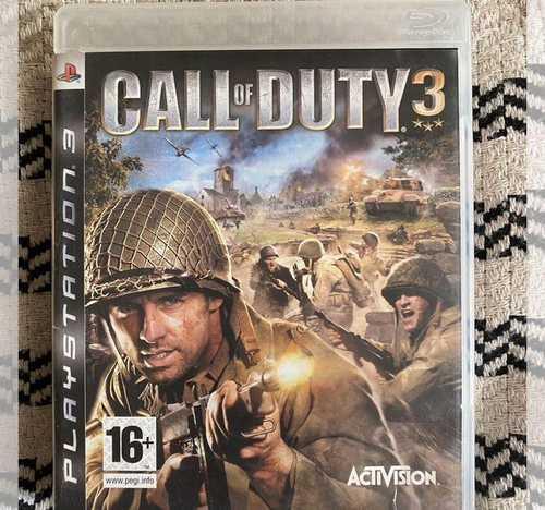 Игра Call of Duty 3 для PS3