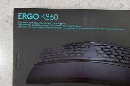 Беспроводная (новая) Logitech Ergo K860