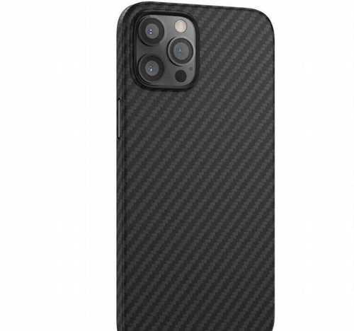 Чехол для iPhone 14 Pro Max K-DOO Air Carbon (Чёрн