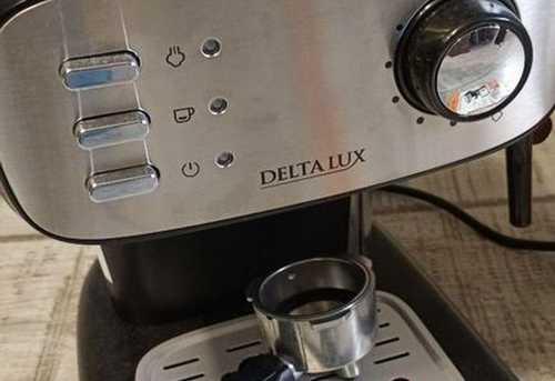 Кофеварка электрическая delta lux