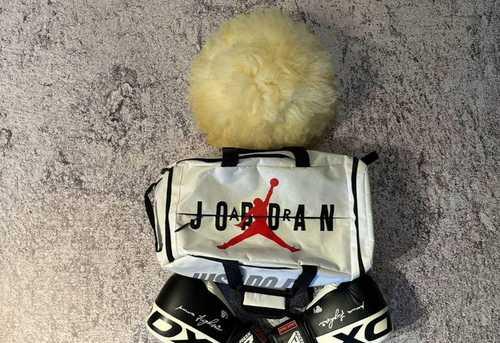 Сумка рюкзак Jordan 2в1 Белая