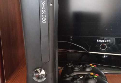 Приставка Xbox 360 Slim, не прошитая