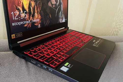 Мощный Acer Nitro 2021г, Core i5-9300H, 16Gb, 1650