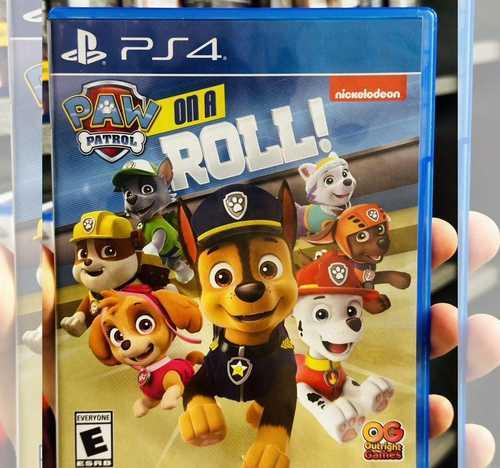 Диск Paw Patrol: On a Roll (PS4, английская