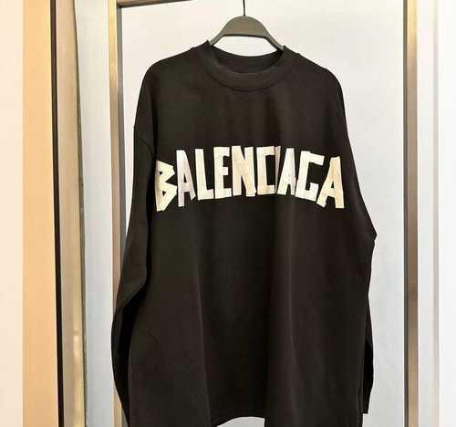 Свитшот balenciaga, оверсайз