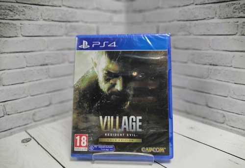 Игра Resident Evil Village Gold Edition для PS4 ру